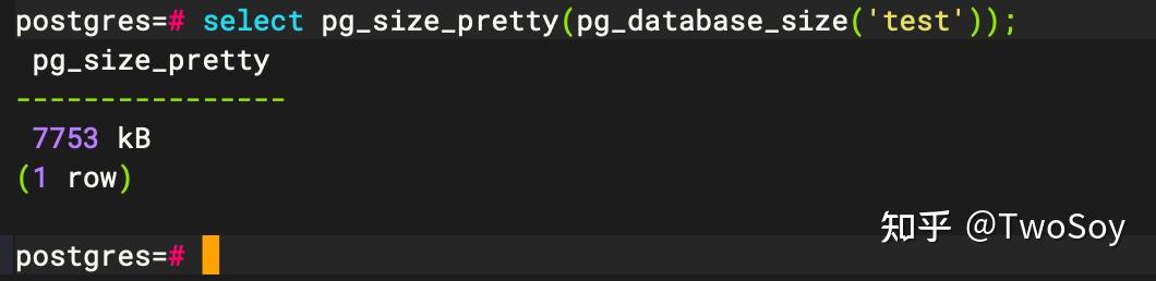 PostgreSQL表空间使用 - 知乎