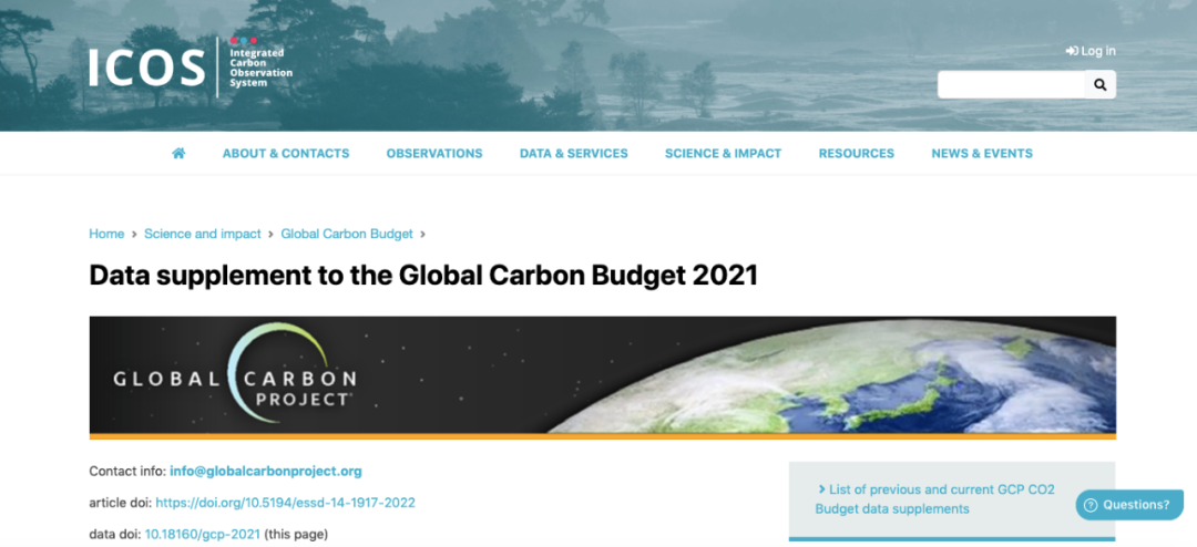 12个国内外碳排放数据库(附下载链接） - 知乎