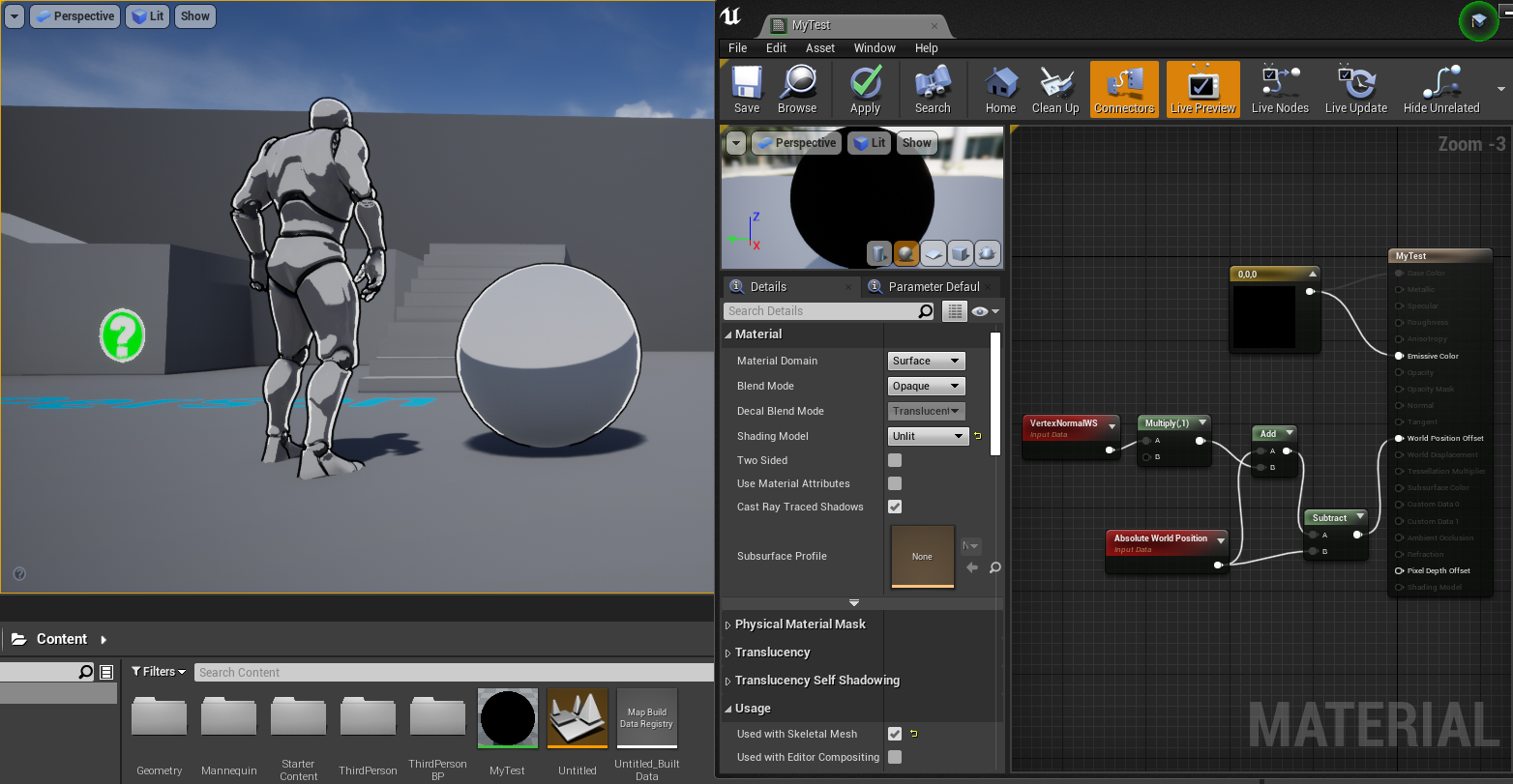 ue4.26 勾边pass改shader为材质球 - 知乎