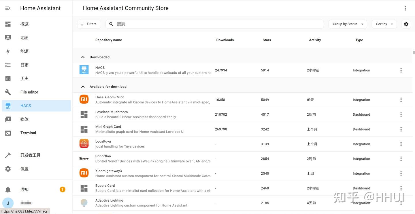 进阶教程：为HA安装HACS商店 - 知乎