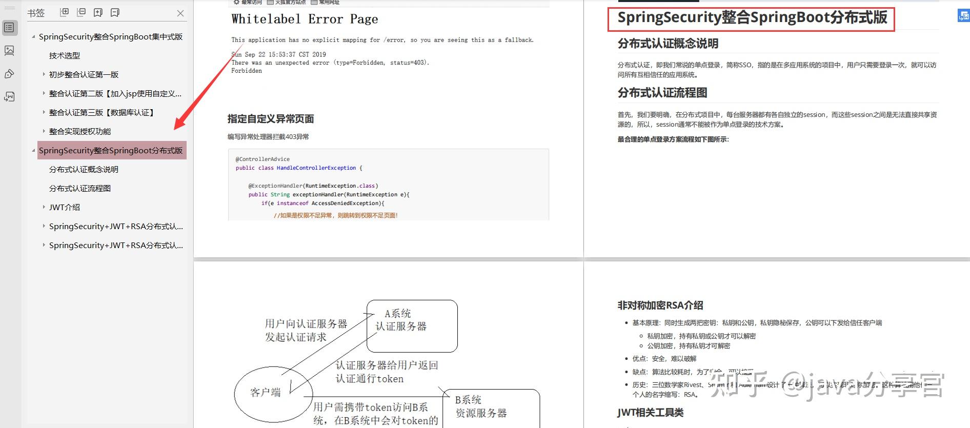 Github上标星103k的spring Security实战手册,直接霸榜 知乎 4911