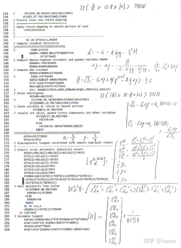 ABAQUS 子程序UMAT-Drucker-Prager Model-2 - 知乎