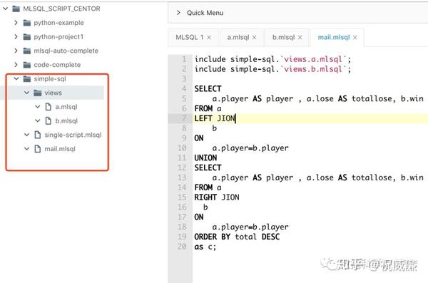 MLSQL： 可编程的SQL - 知乎