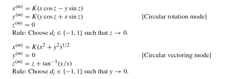 【硬件算法笔记22】CORDIC算法 - 知乎