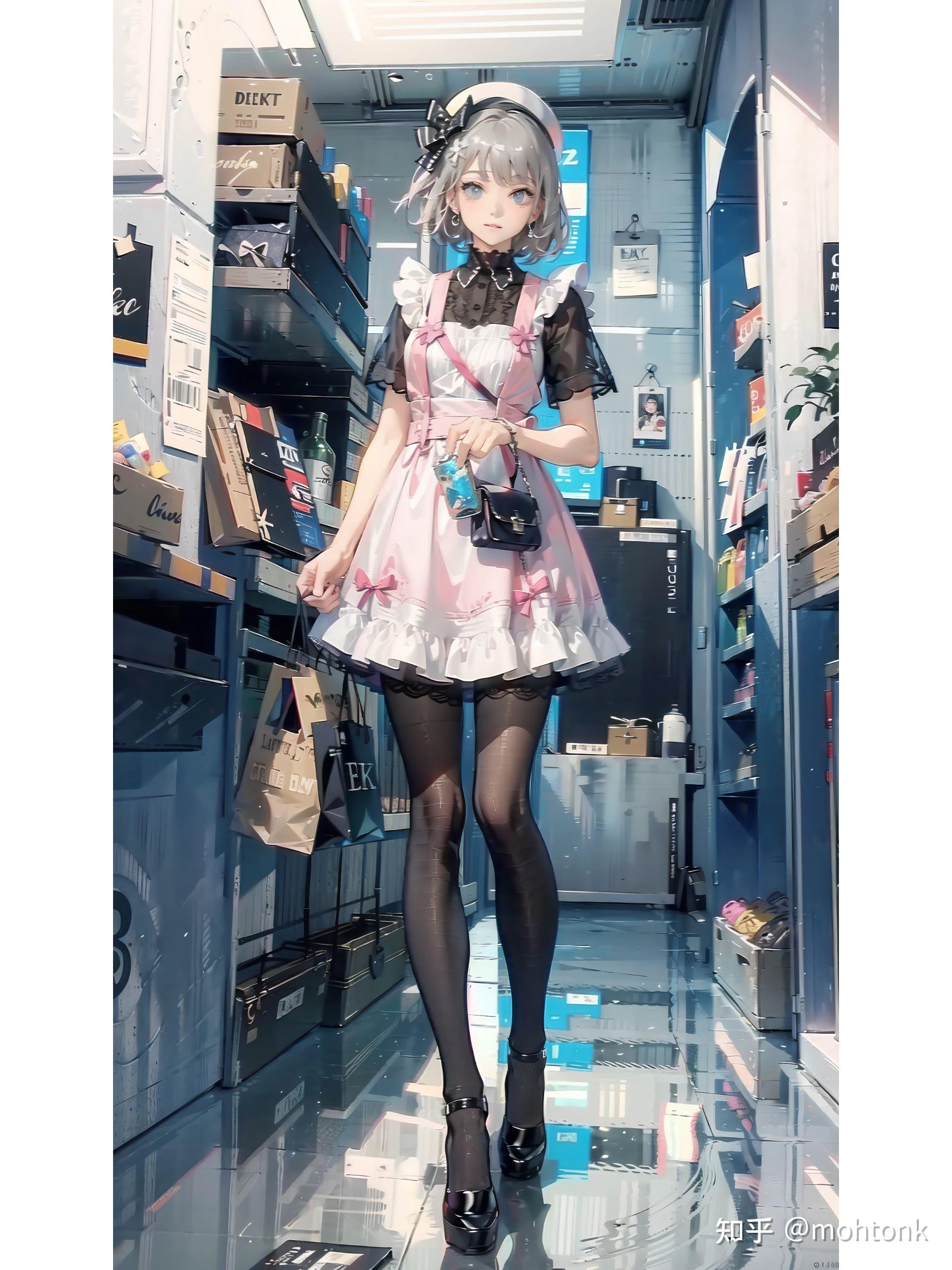 1000张Ai 动漫穿搭 电脑ai绘画图集动漫卡通二次元角色穿搭参考图手机高清壁纸CG插画 - 知乎