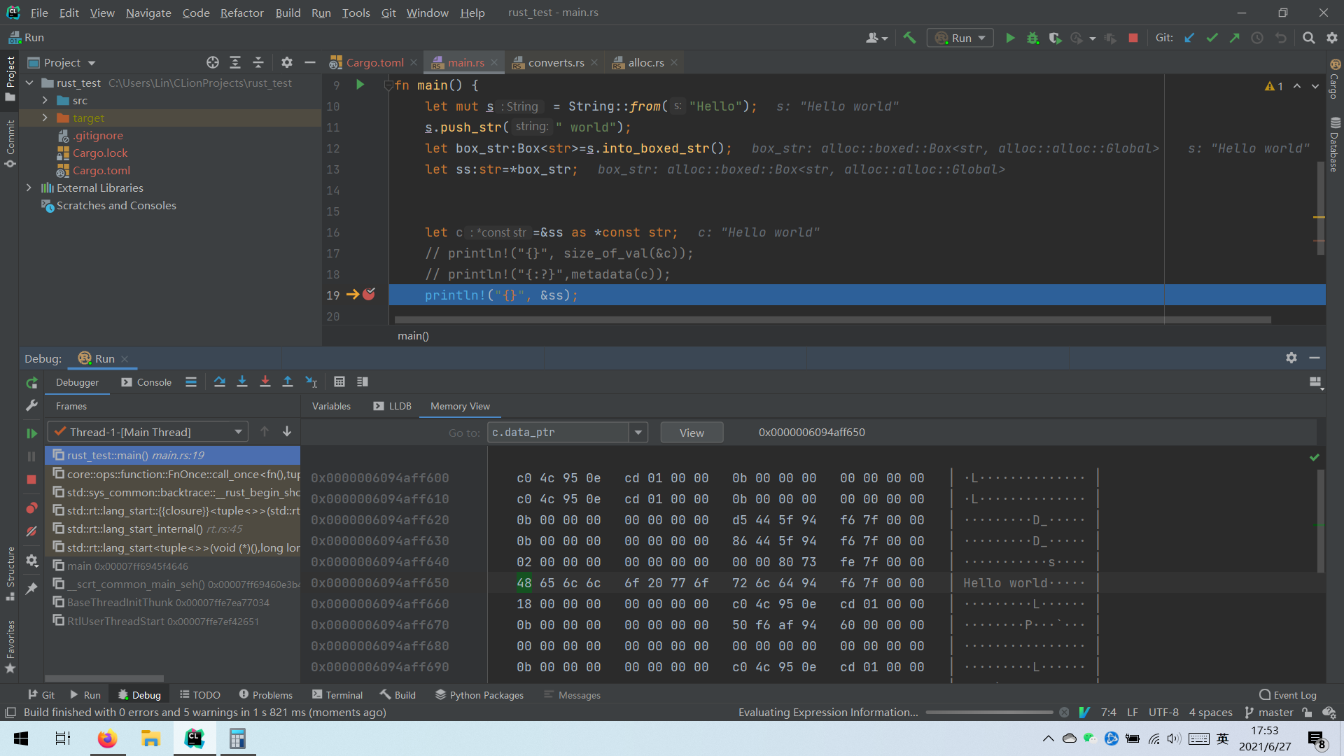 Rust中的String,&str和str都是什么？ - 知乎