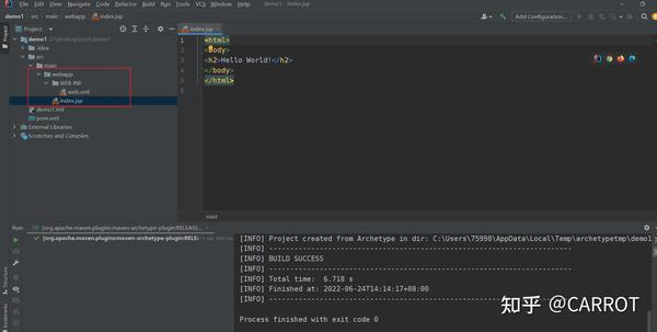 IDEA根据maven模板创建工程 - 知乎