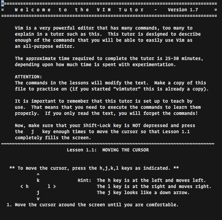 Vim 不是那么可怕，这里有5个免费的资源可以用来学习它 - 知乎