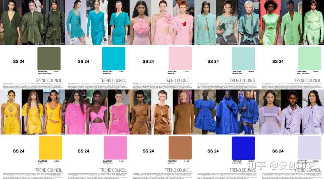2024春夏十大流行色，美！ - 知乎
