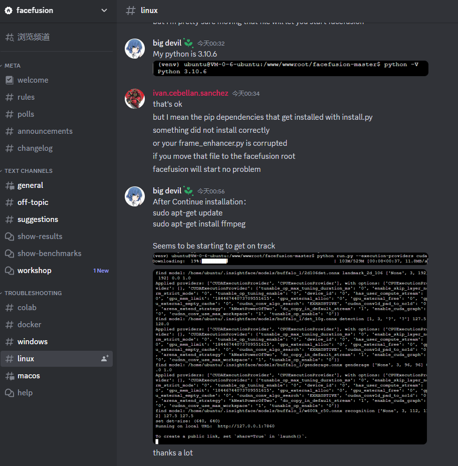 保姆级教程：Linux（ubuntu）部署 AI 换脸（FaceFusion） - 知乎
