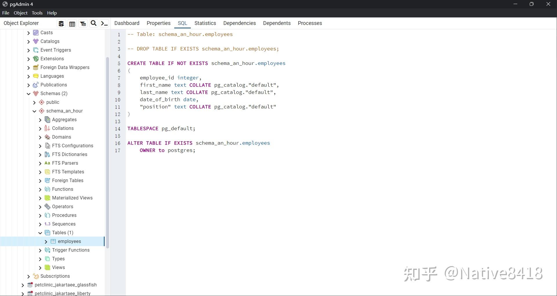 一小时实践入门 pgAdmin - 知乎