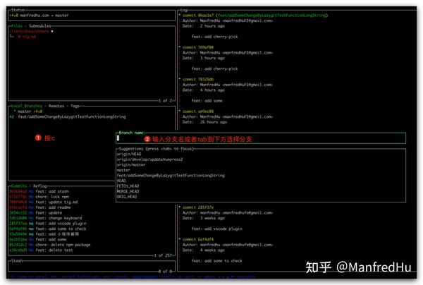 zen·工作环境搭建之git篇之Lazygit - 知乎