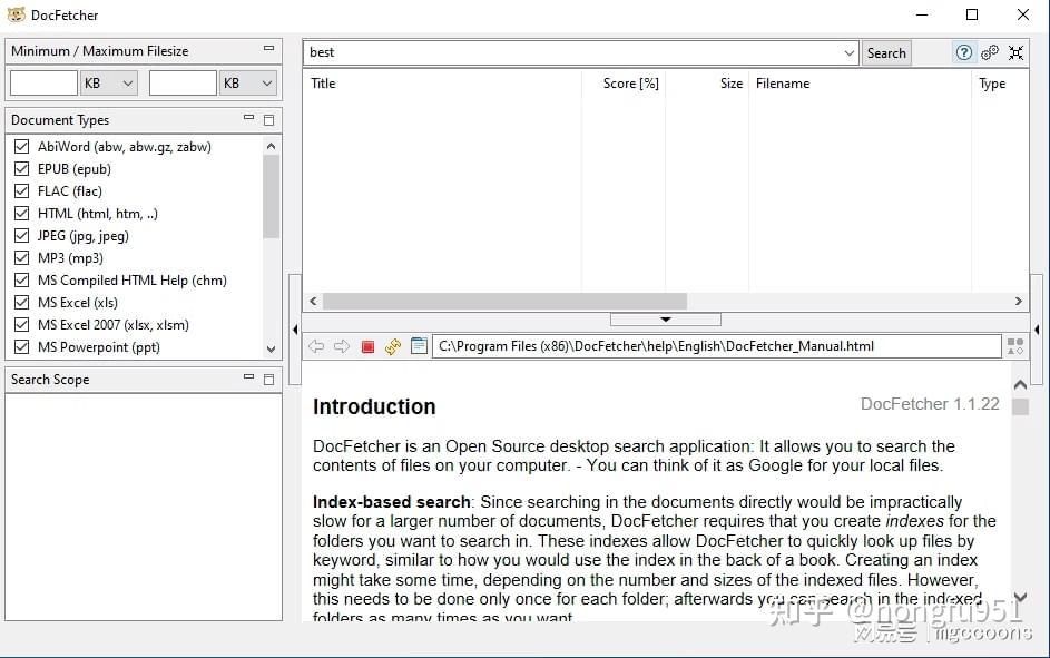 以下是 Windows 10 上最佳 17 款免费搜索工具 - 知乎