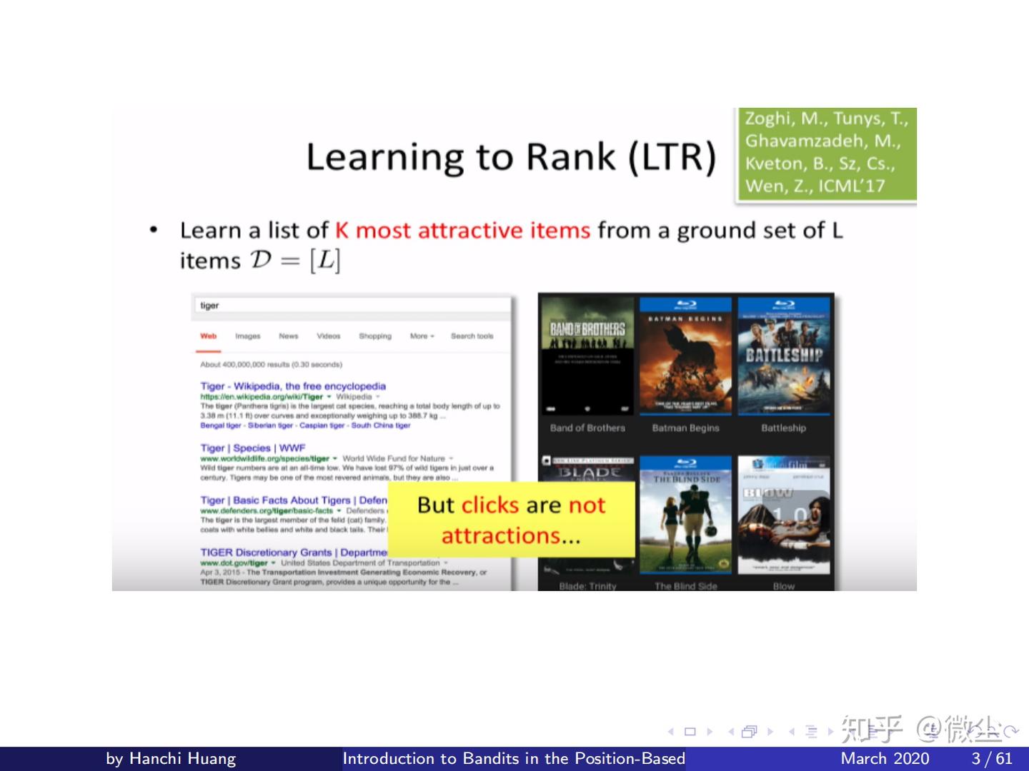 最全的多臂老虎机在线学习排名之position-based-model介绍 - 知乎