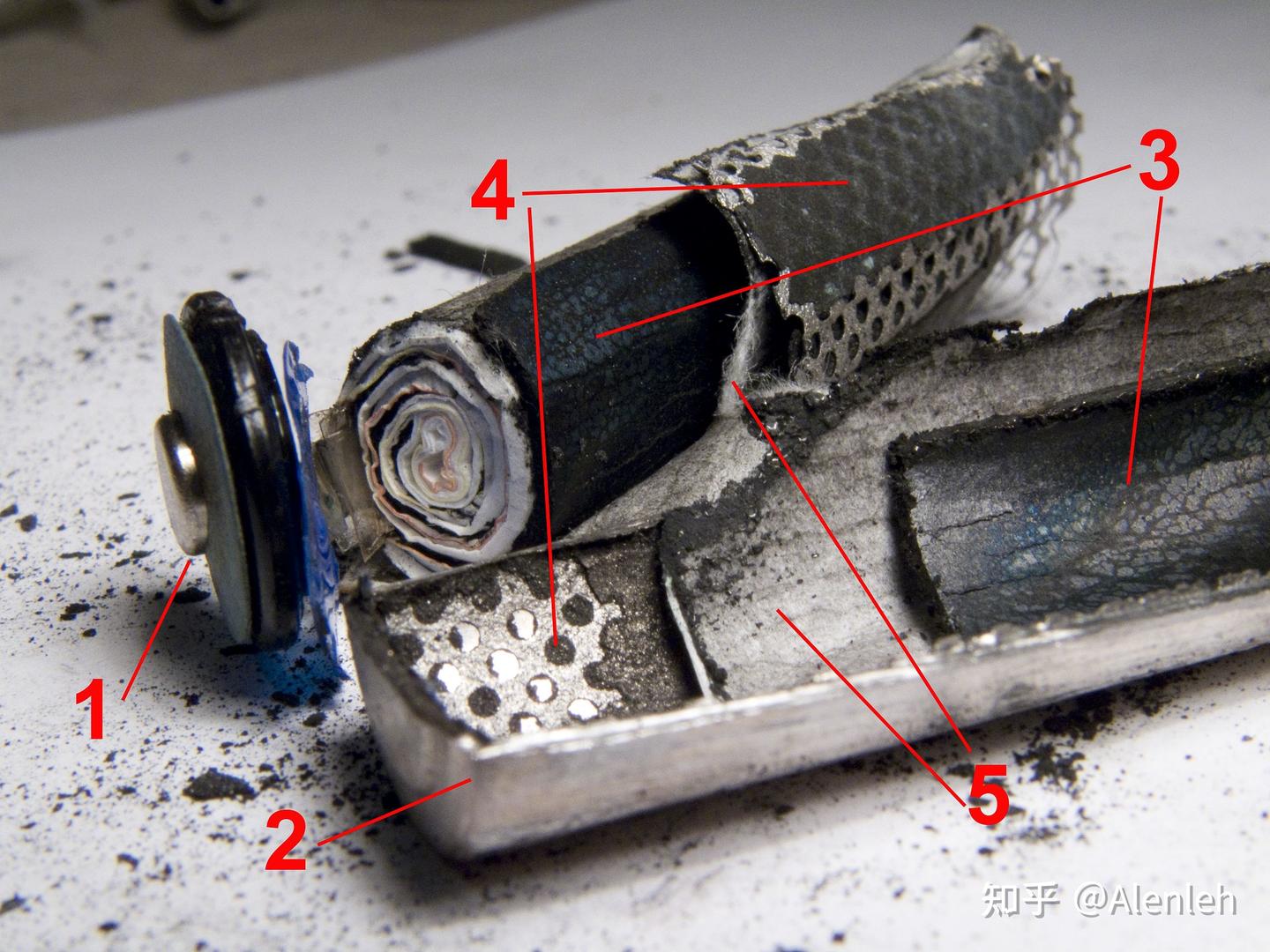 Battery cell having welded battery cap - 知乎