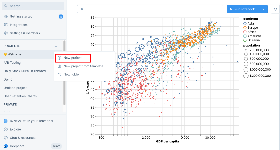 云端数据科学平台Deepnote，相当于云上的Jupyter Note - 知乎