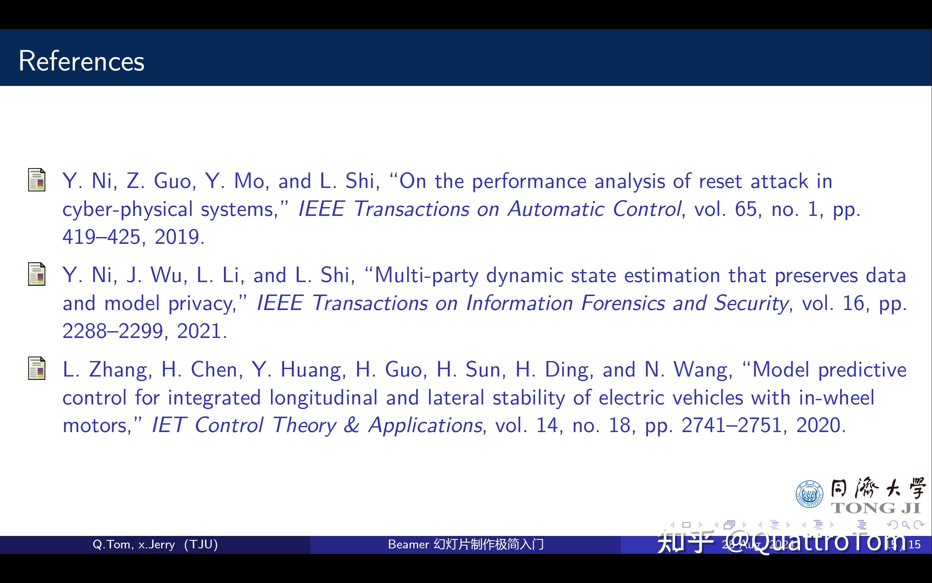 Latex极简入门（2）——Beamer日常使用 - 知乎