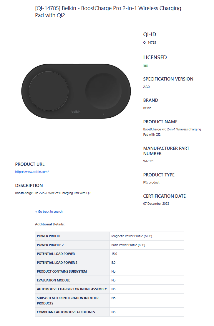 WPC公布首批Qi2认证产品，18家企业35款产品上榜 - 知乎