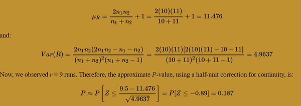 游程检验(the run test)原理 - 知乎