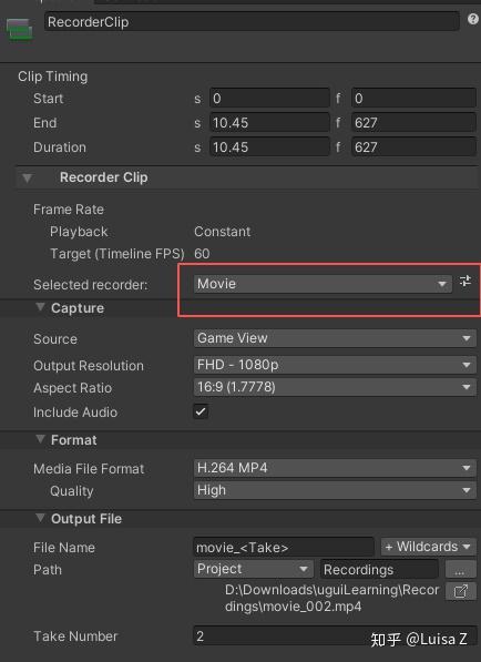 Unity Recorder 简易教程 - 知乎