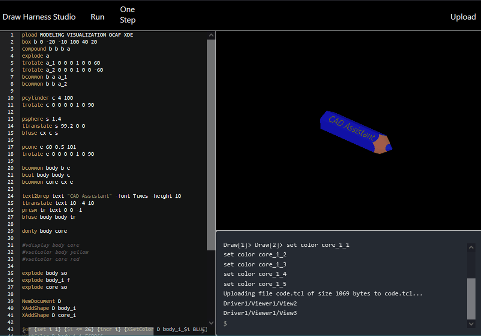 【Opencascade】OCCT wasm系列 （四）—— 快速验证OCCT功能的利器Draw Harness Studio - 知乎