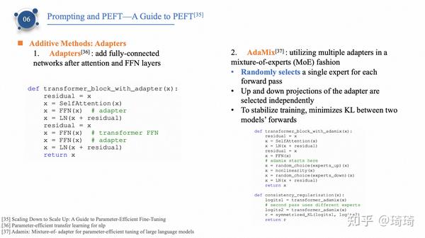 让所有大模型参数可调——Parameter-Efficient Fine-Tuning(PEFT)高效微调方法总结（系列4终结篇） - 知乎