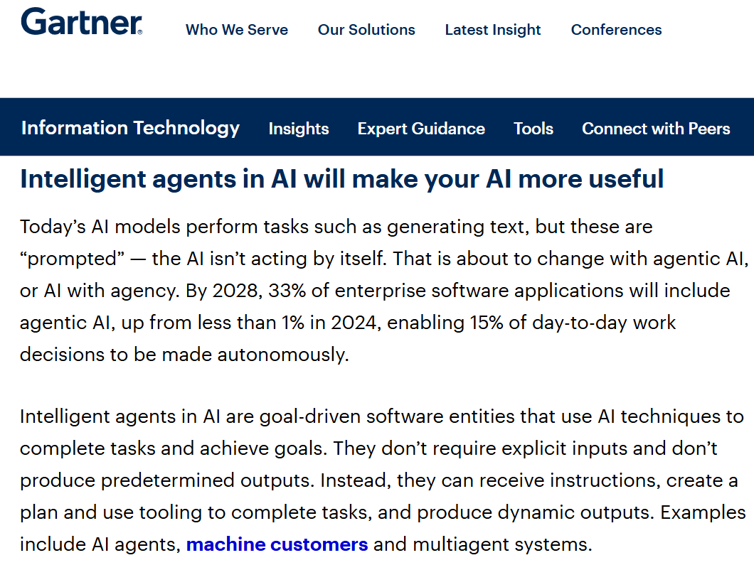 进击的大模型Agent！ | Gartner预测：2028年，其将融入「三分之一的企业软件」 - 知乎