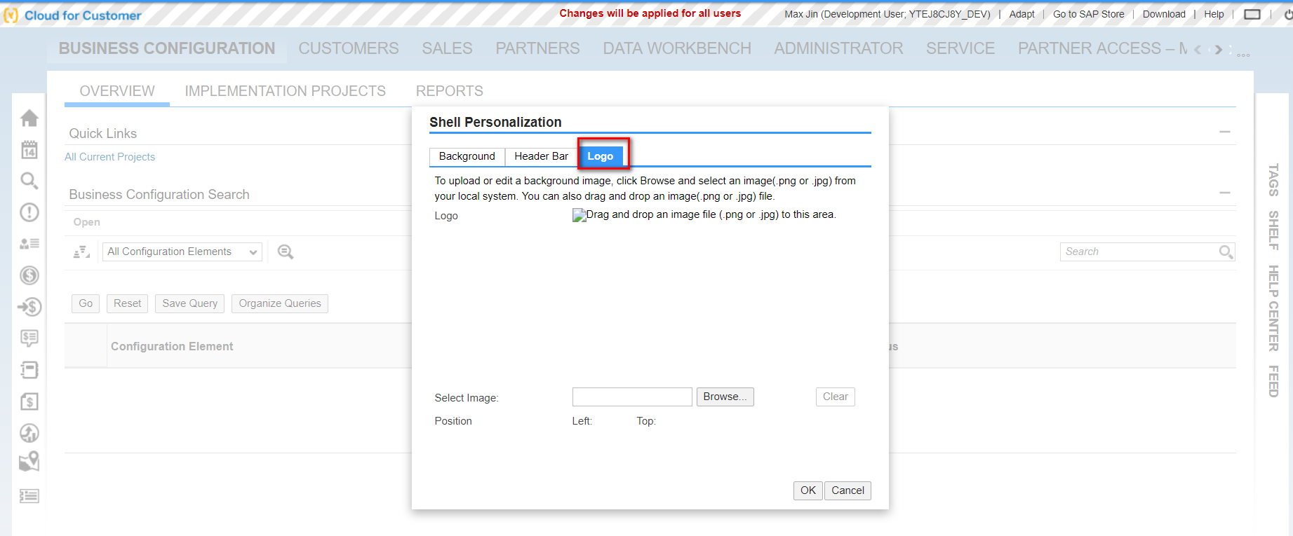 SAP CRM WebClient UI, Fiori, C4C和Hybris的公司logo定制化 - 知乎