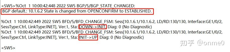 快速故障检测-BFD(5)-BGP与BFD联动 - 知乎