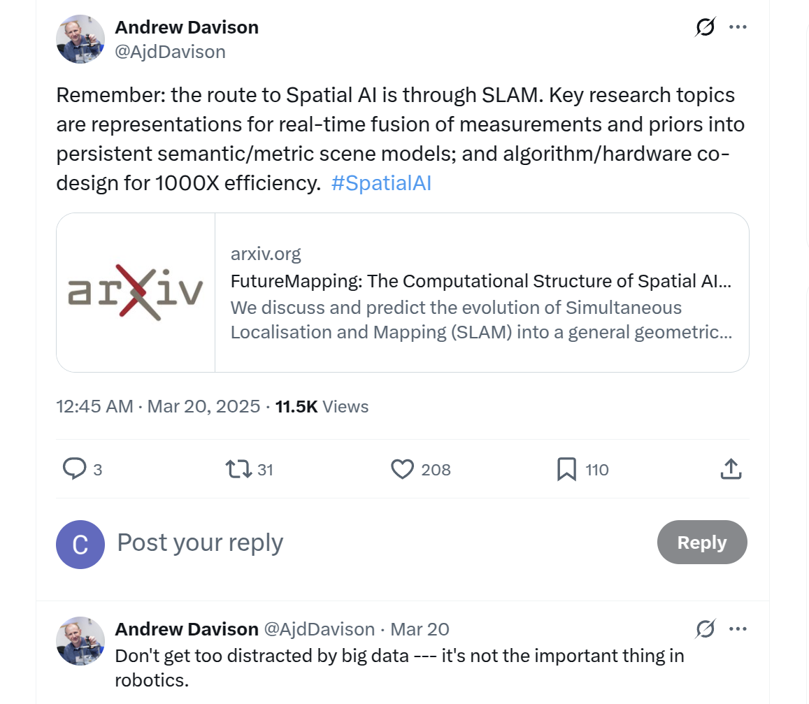 从SLAM到Spatial AI，传统SLAMer该何去何从？ - 知乎