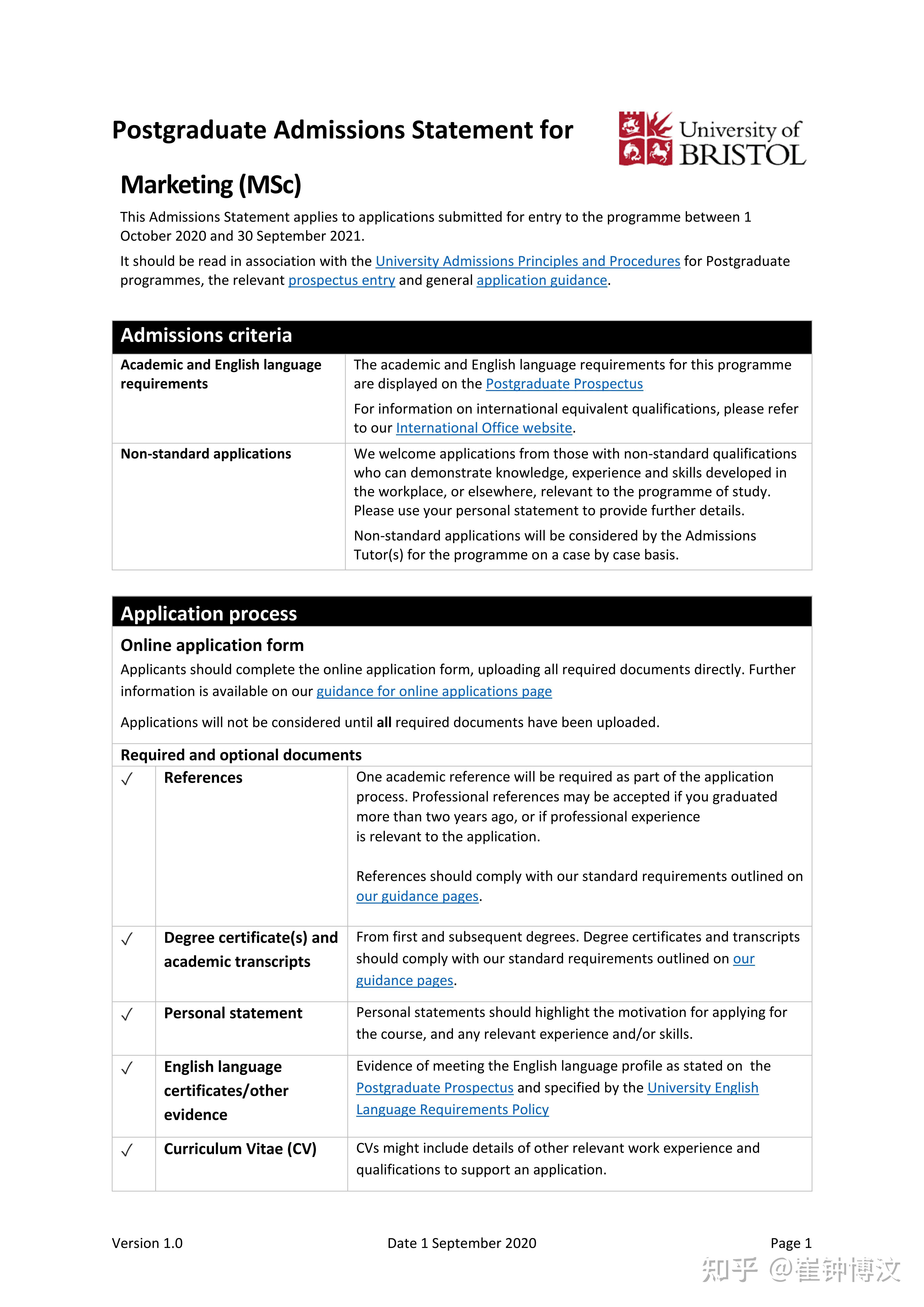 【英国】布里斯托大学 Msc Marketing梳理 - 知乎