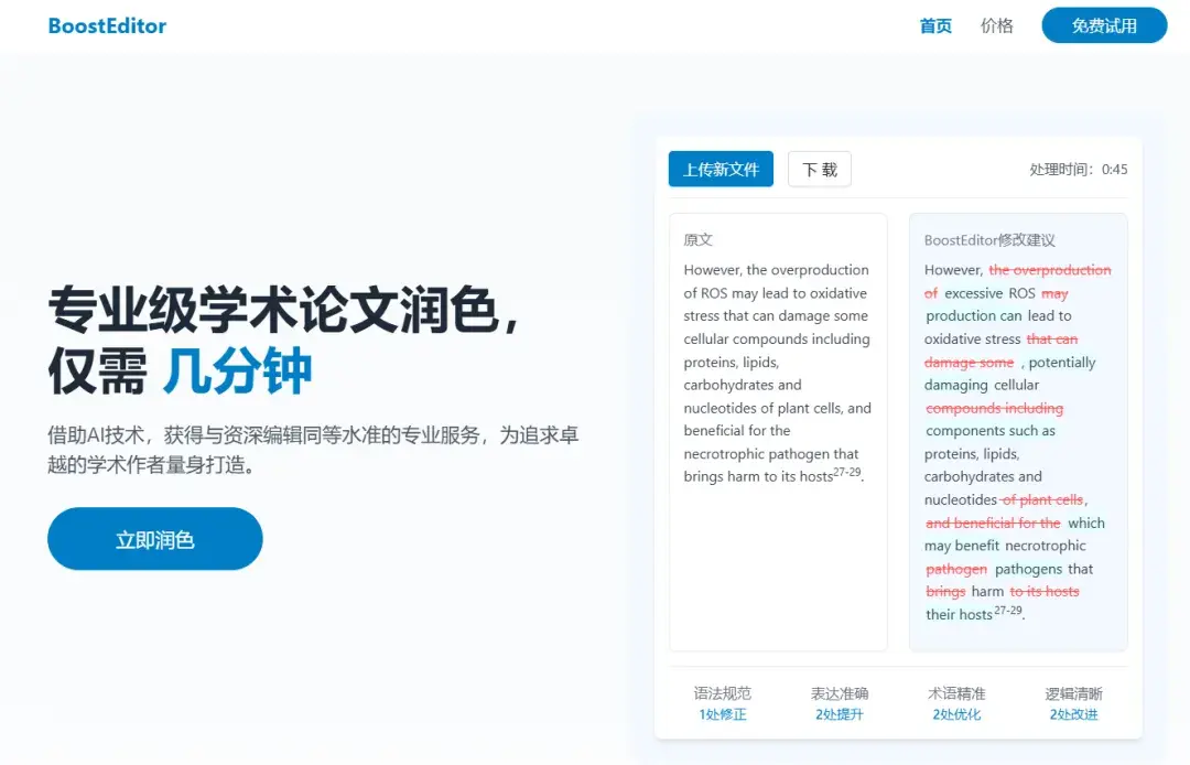 DeepSeek润色SCI论文，能超越BoostEditor吗？ - 知乎