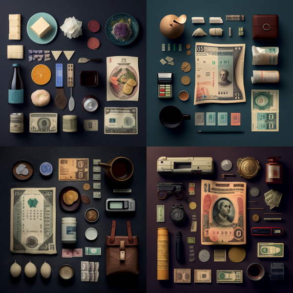 Midjourney 每日一画|AI绘画Knolling风作品欣赏 - 知乎