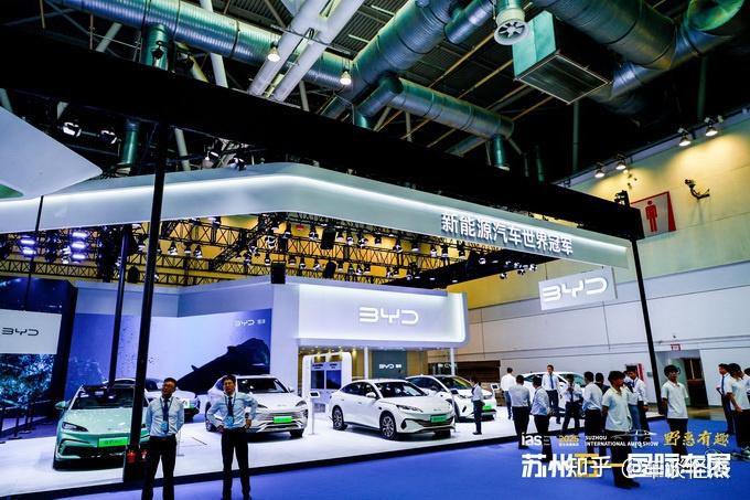 苏州车展曝出王炸组合！比亚迪汉L唐L+海狮05EV震撼全场 - 知乎