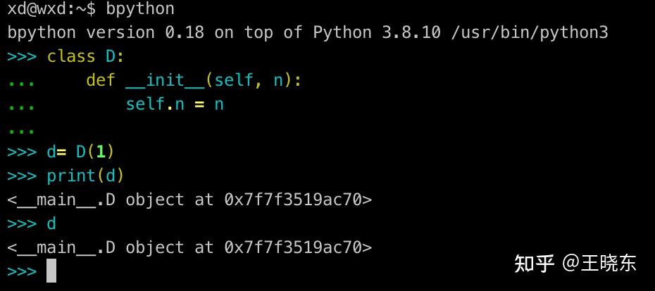 python的__repr__与__str__方法对比 - 知乎