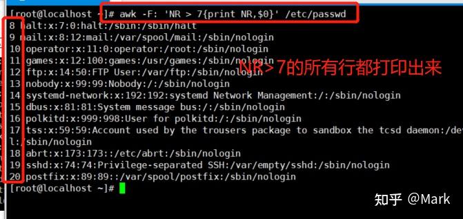 linux三剑客之三（awk）(最强大） - 知乎