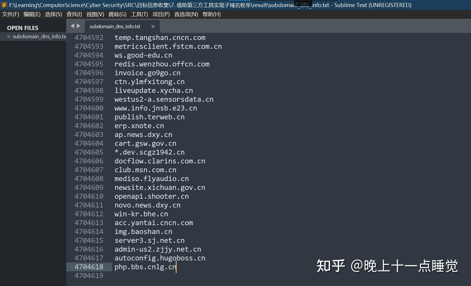 子域名信息收集的常用方法 - 知乎
