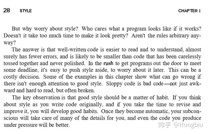 The Practice of Programming：笔记1 - 知乎