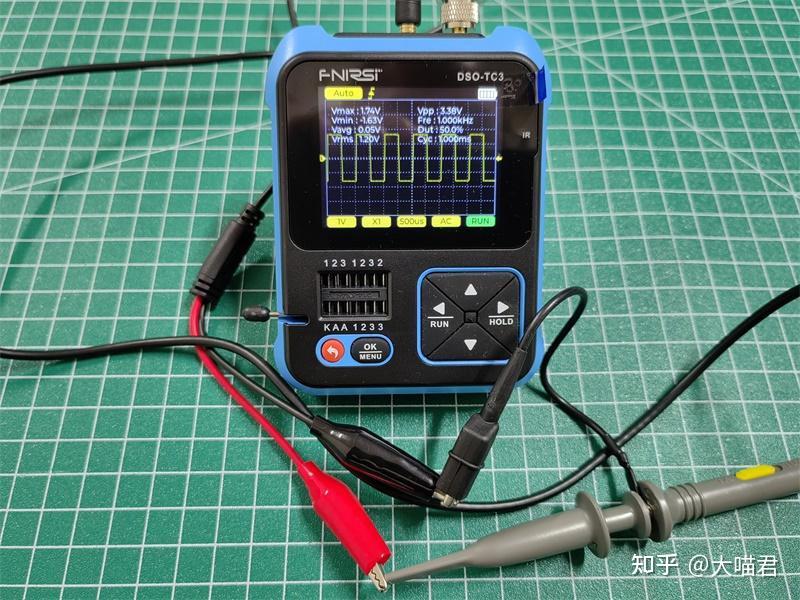 尽在掌握（三）---菲尼瑞斯DSO-TC3三合一手持数字示波器入手测试 - 知乎