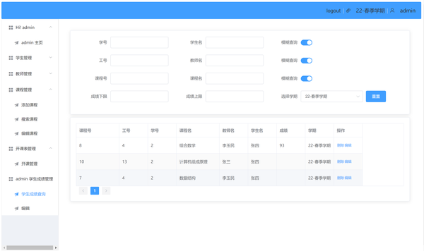 Springboot Vue 学生管理系统源码(包含数据库文件) 知乎