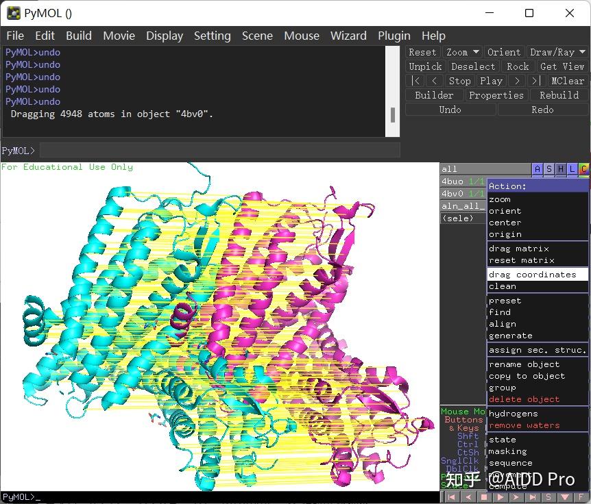 PyMOL入门基础--分子三维结构可视化教程（下篇） - 知乎