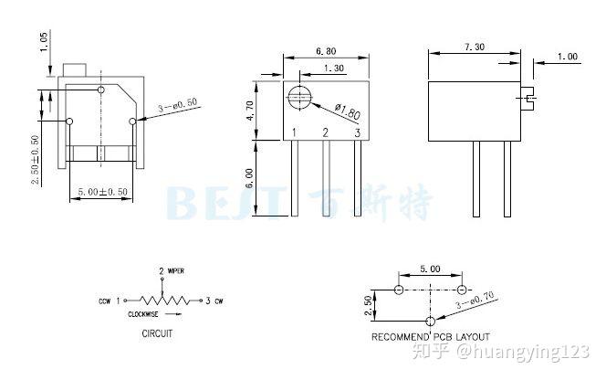 3266电位器焊接的注意事项及参数介绍 - 知乎