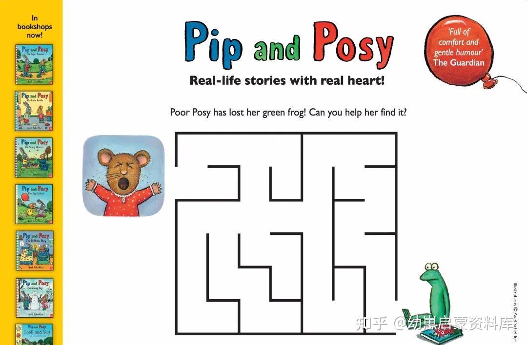Pip and Posy波西和皮普，六册儿童情商绘本故事PDF+音频MP3+视频MP4 - 知乎