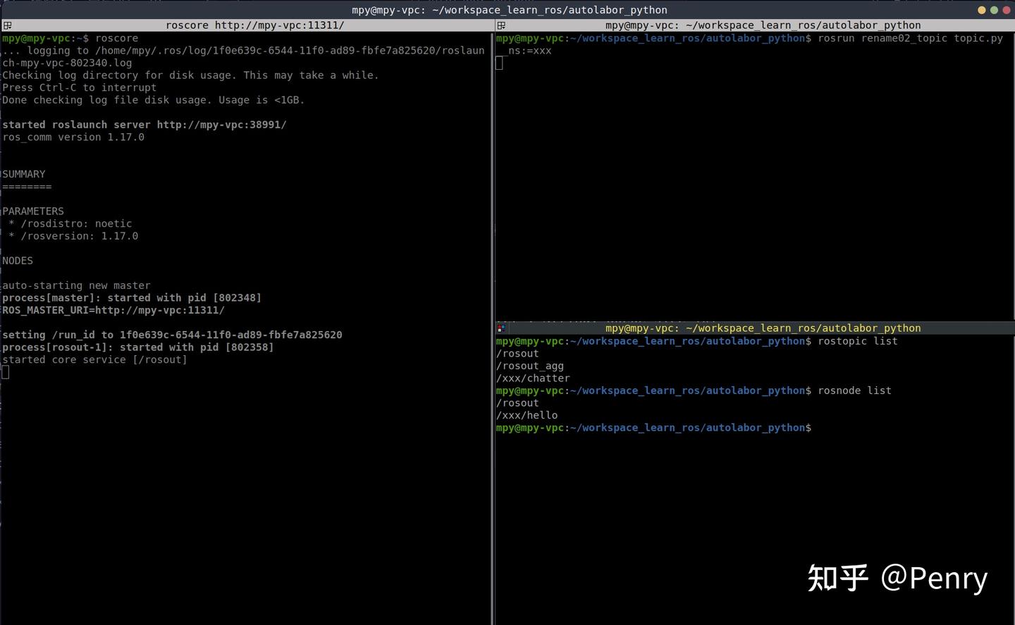 AutoLabor-ROS-Python 学习记录——第四章 ROS 运行管理 - 知乎