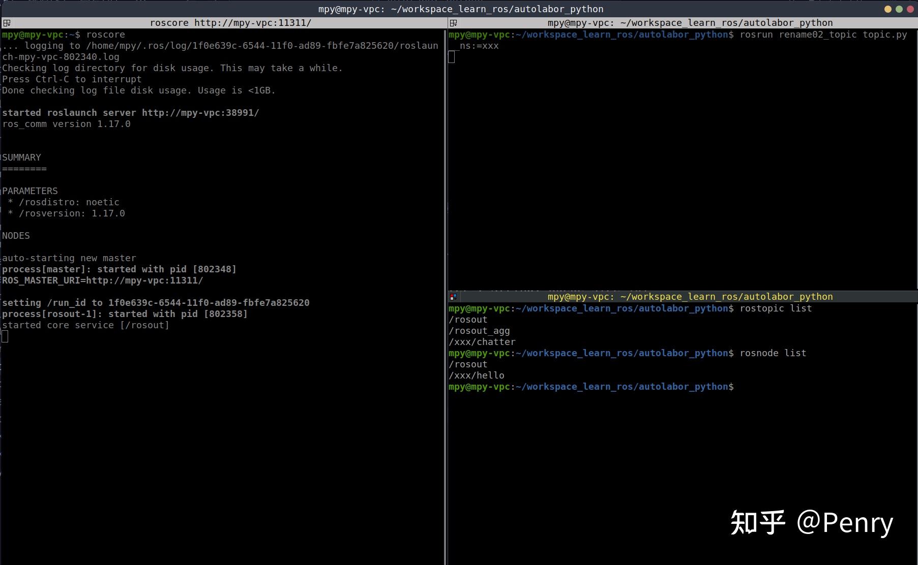 AutoLabor-ROS-Python 学习记录——第四章 ROS 运行管理 - 知乎