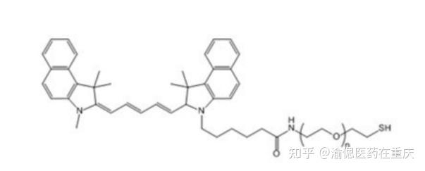 近红外荧光标记PEG-SH试剂 Cyanine5.5-PEG-SH，Cy5.5-PEG-Thiol，PEG分子量2000 - 知乎