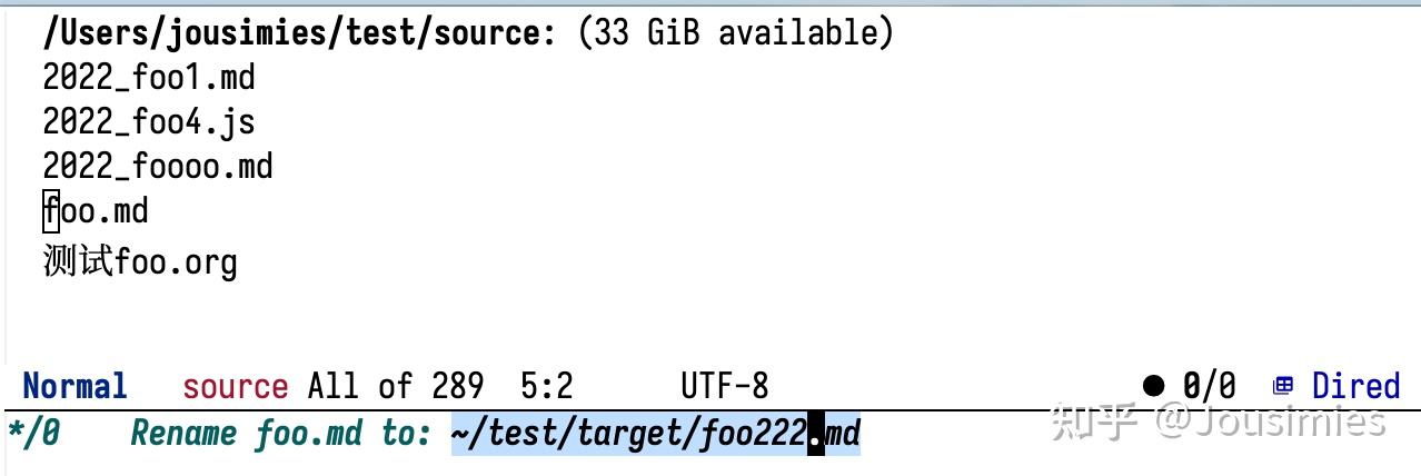 Emacs 中使用 Dired 替代系统文件管理器 Finder - 知乎