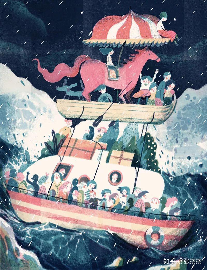 用画笔把内心最柔软的一面传送给世界：自由插画师 Lisk Feng - 知乎