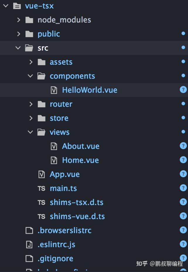 使用 tsx开发vue2.x项目入门#双十一 - 知乎