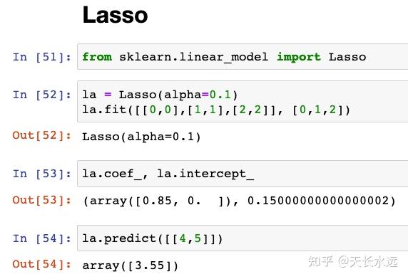 SKlearn - Linear Models - 知乎